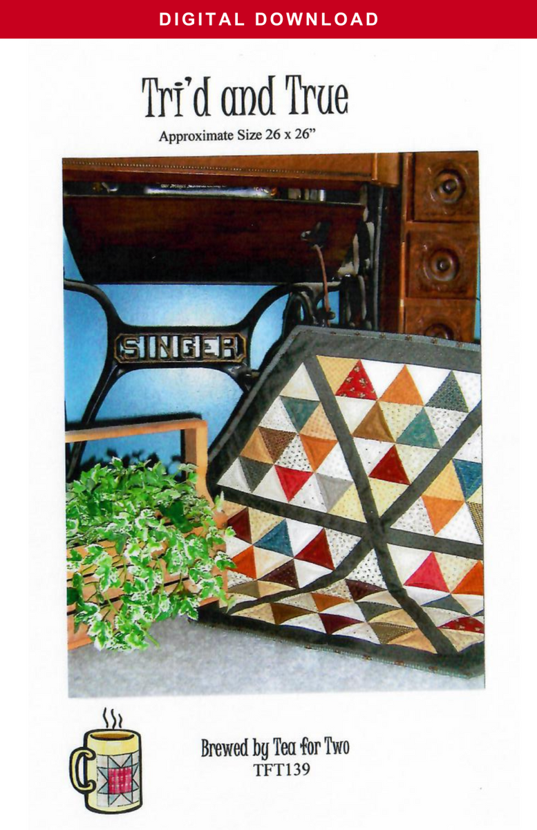 Tri'd and True Digital Download – Off the Rails Quilting