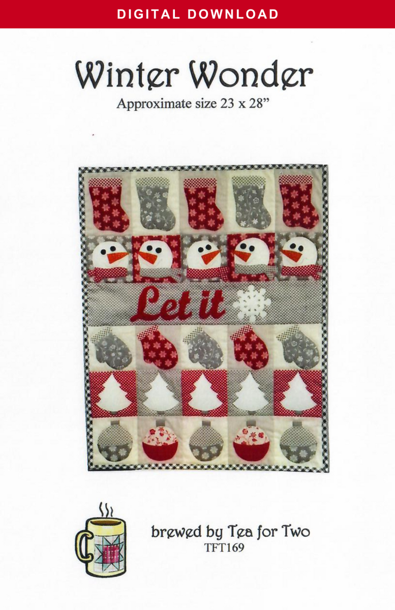 Winter Wonder Digital Download – Off the Rails Quilting