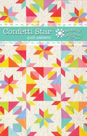 Confetti Star Quilt Pattern – Off the Rails Quilting