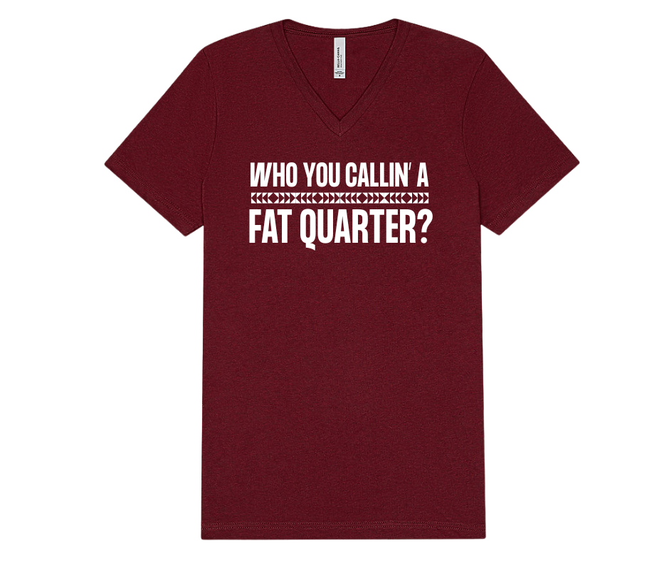 Fat Quarter V-Neck H Cardinal Size Large (ships separate) – Off the ...