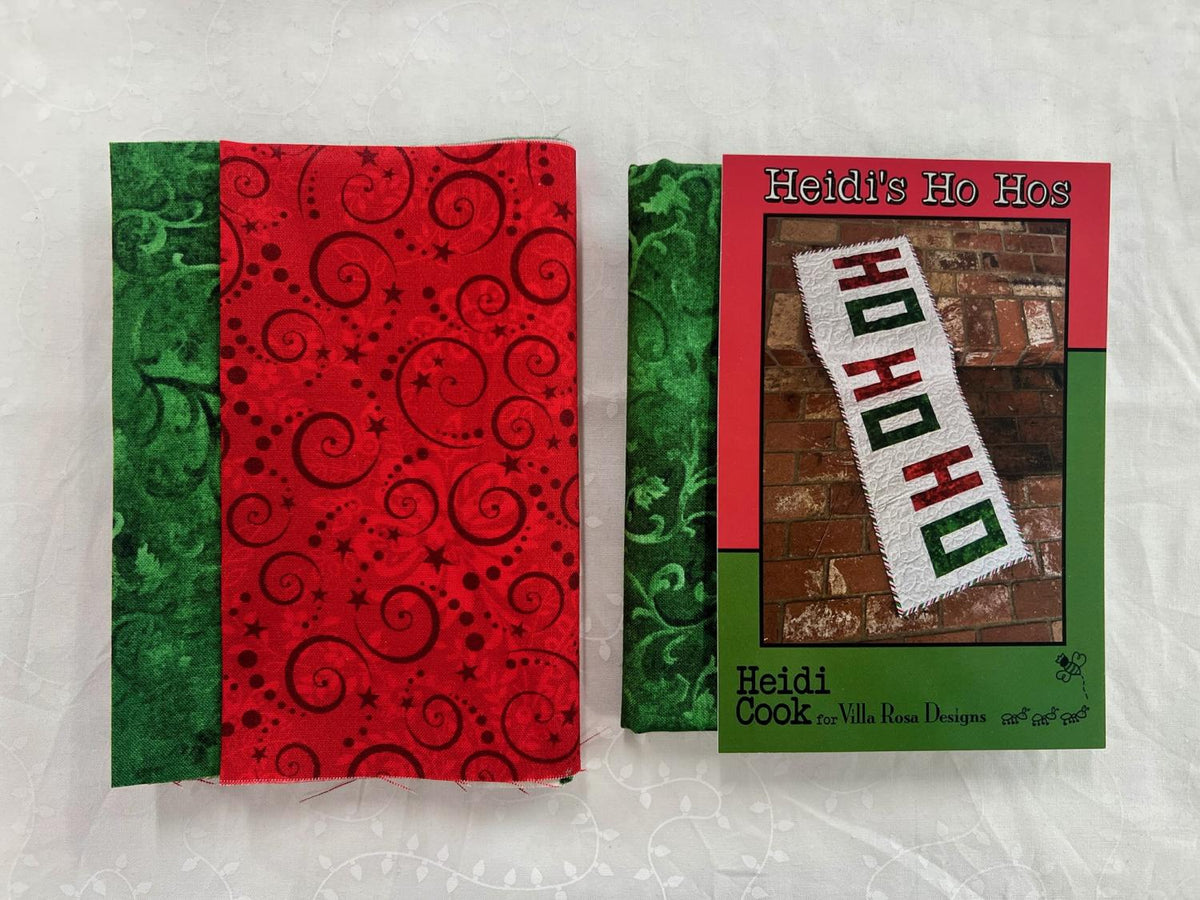Ho Ho Ho Table Runner Kit – Off the Rails Quilting