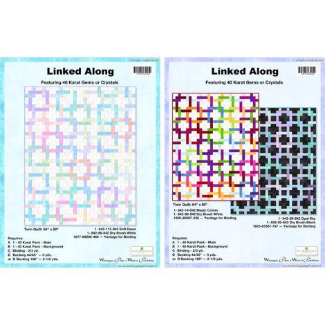 Linked Along Pattern from Wilmington Fabrics – Off the Rails Quilting