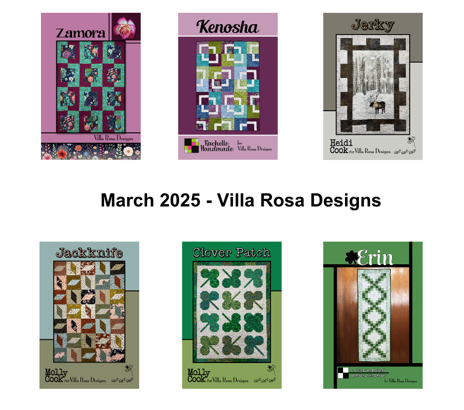 March 2025 Villa Rosa 6 Pattern Bundle *Digital Download* – Off the ...