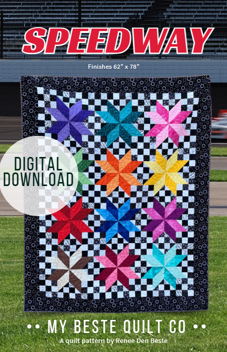 Speedway by My Beste Quilt Co - Download – Off the Rails Quilting